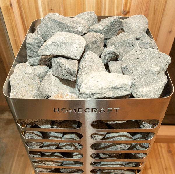 Homecraft Revive Sauna Heater Rocks (200lbs in 5 Boxes) — We Are Sauna